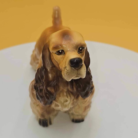 Vintage | Accents | Vintage Ceramic Cocker Spaniel Dog Figurine ...